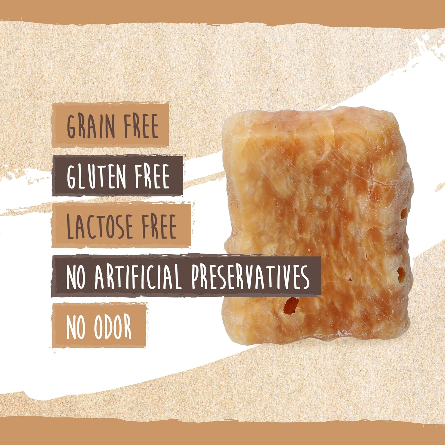 Wholesome Yak Cheese Training Crackers for Dogs - Protein-Rich Treats