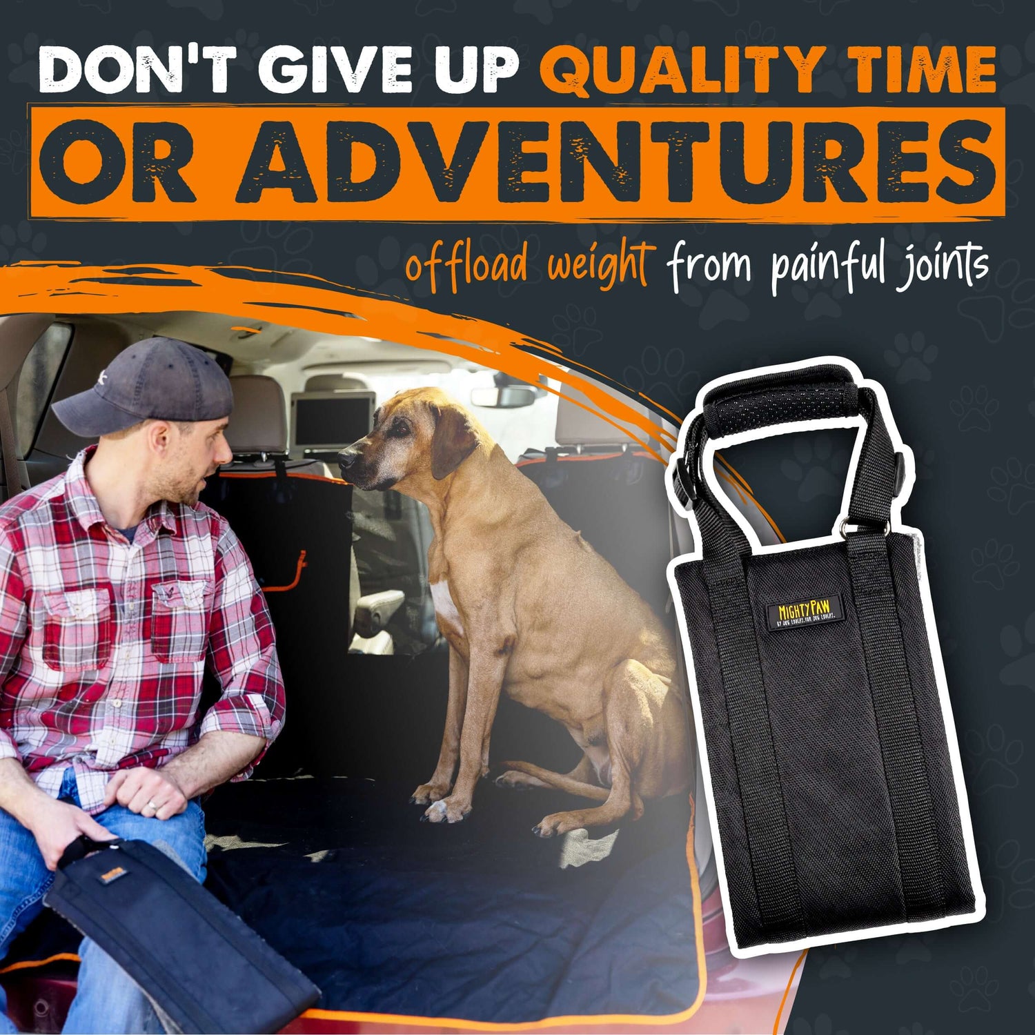 Provide Comfortable Support with Mighty Paw Dog Lift Harness