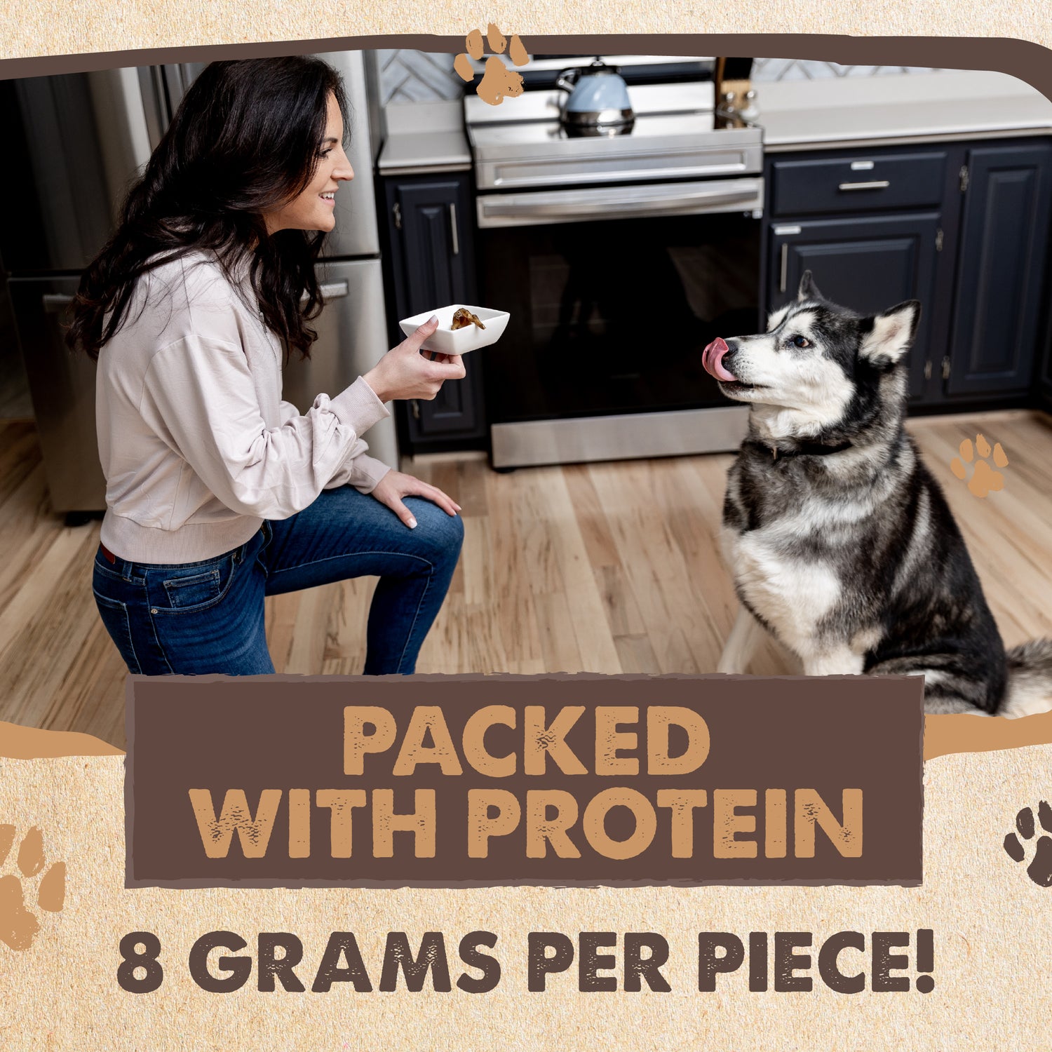 Mighty Paw Naturals Beef Gullet Jerky | All-Natural, Single-Ingredient ...