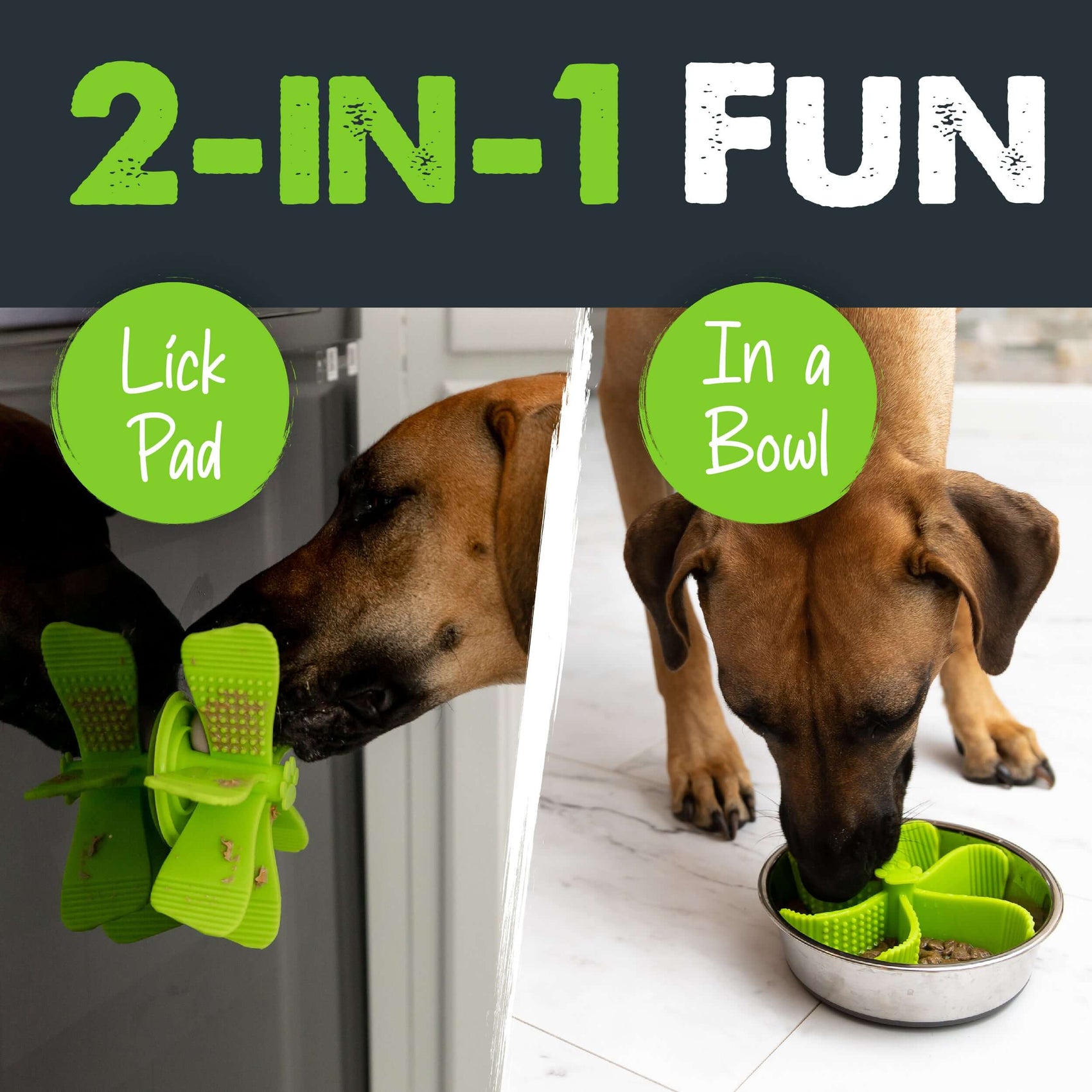Spiral Slow Feeder Insert For Dog Bowls and Flat Surfaces
